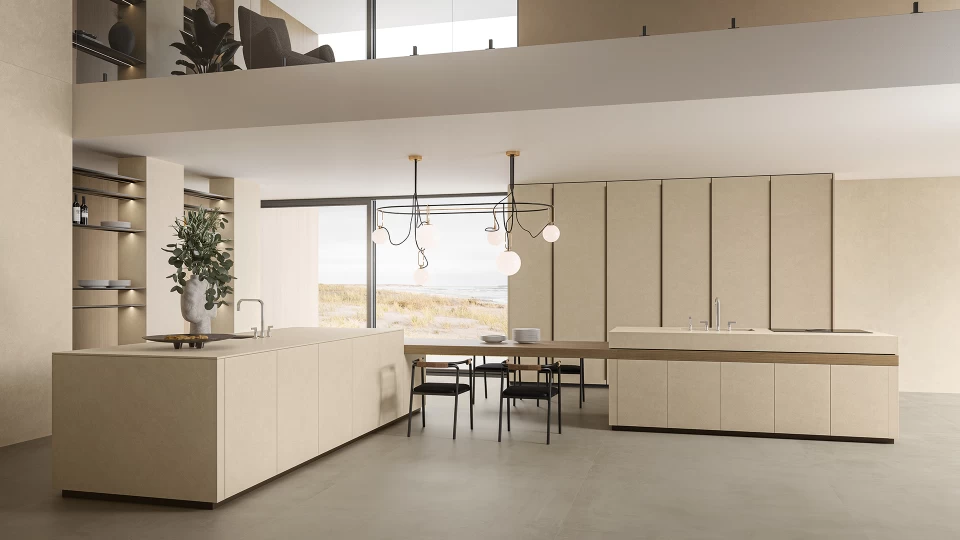 Atlas Plan porcelain stoneware large slabs for limitless design