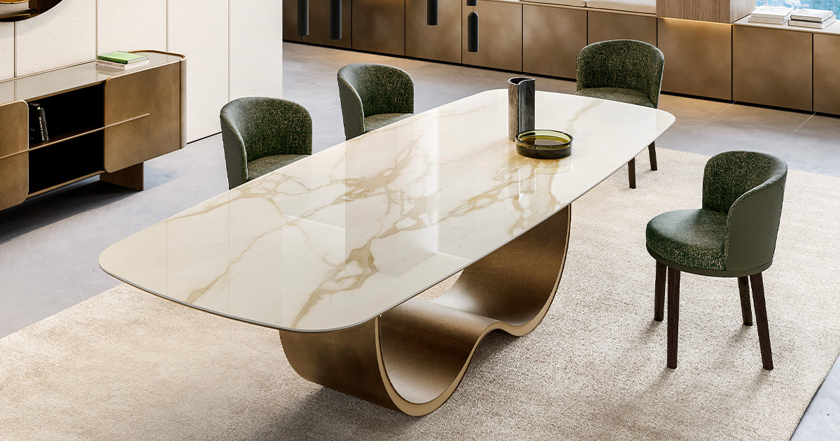 Designer Tables in Gres: the extraordinary creations | Atlas Plan